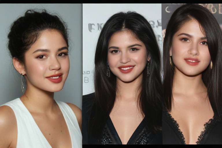Three Stunning Portraits Showcasing Natural Beauty and Elegant Makeup ...