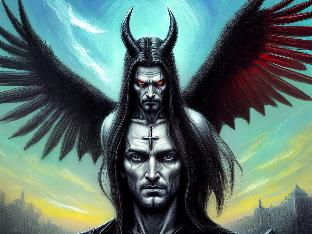 lucifer the devil face to face jesus