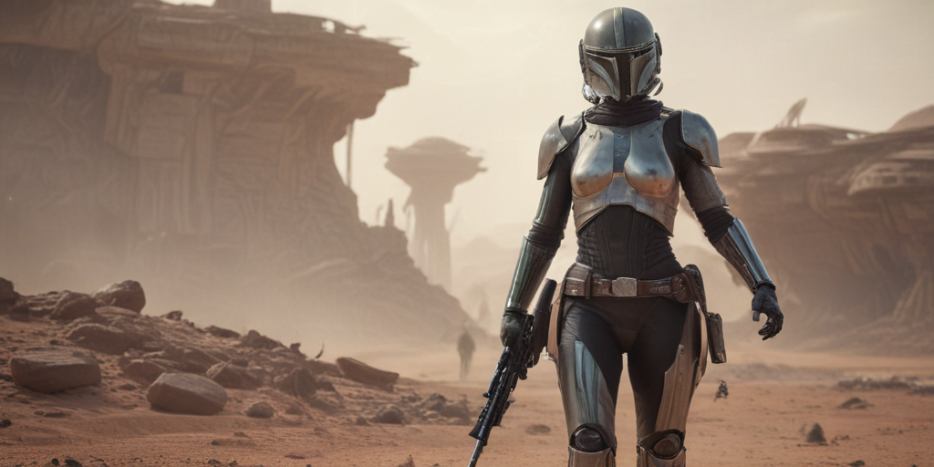 women rebel, starwars aliens, full length, skin showing, battlefield,