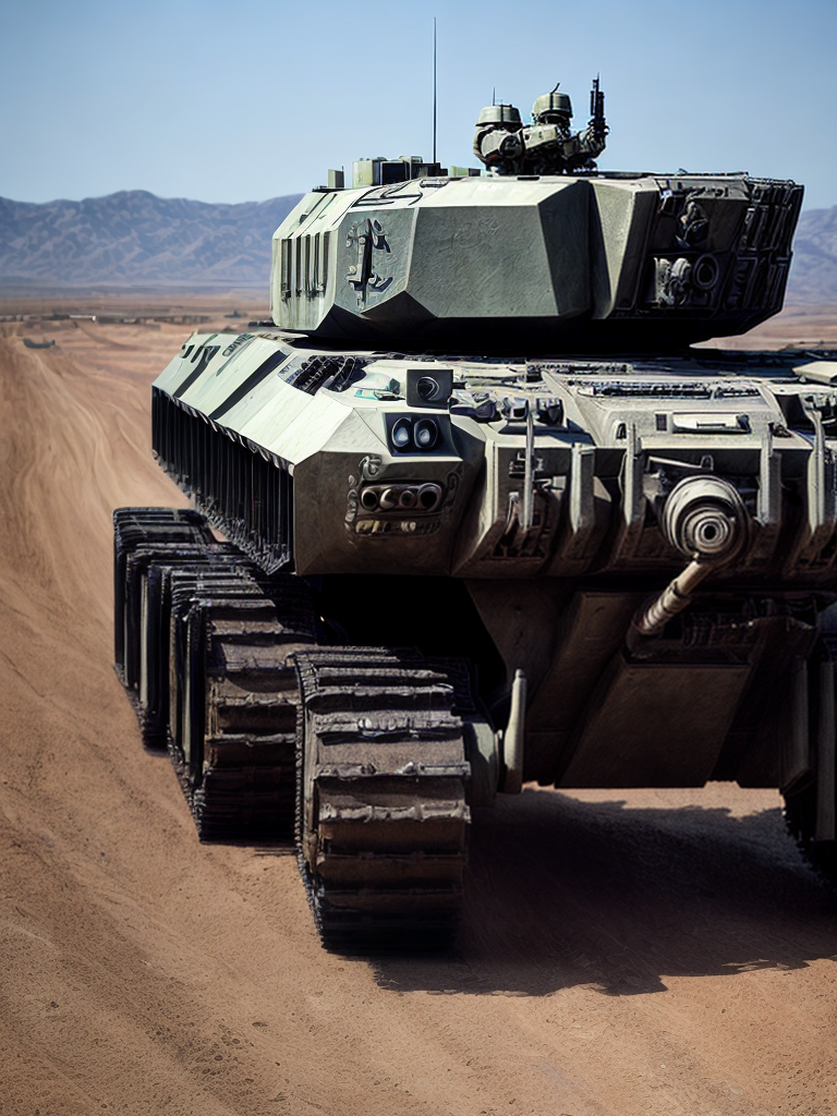 Modern MBT armored Imperial Knight