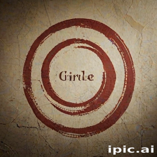 Artistic Representation of a Circle with the Word 'Circle' Embedded
