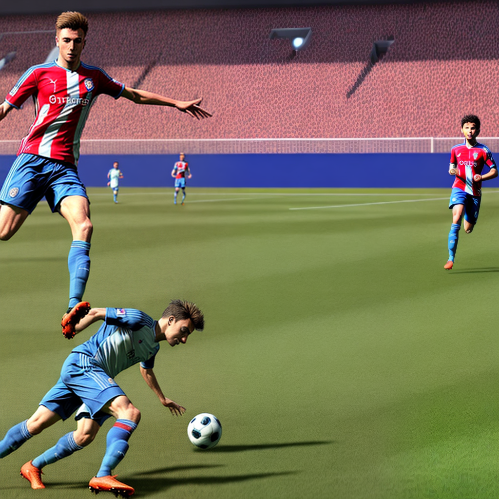 Player soccer design
