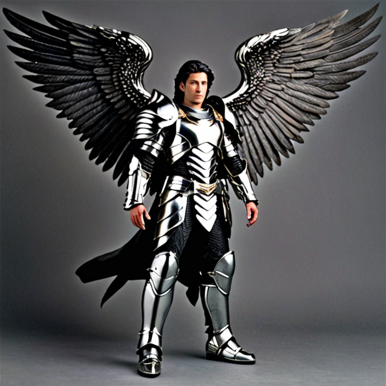 Angel Uriel with armor