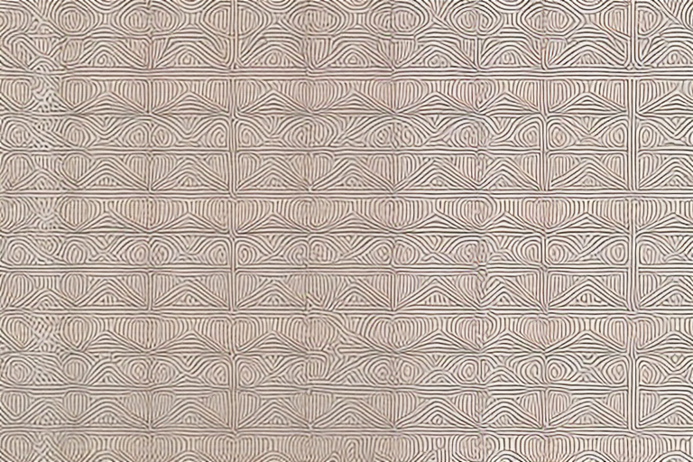 Intricate Geometric Patterns Featuring Repeated Curves and Lines in ...