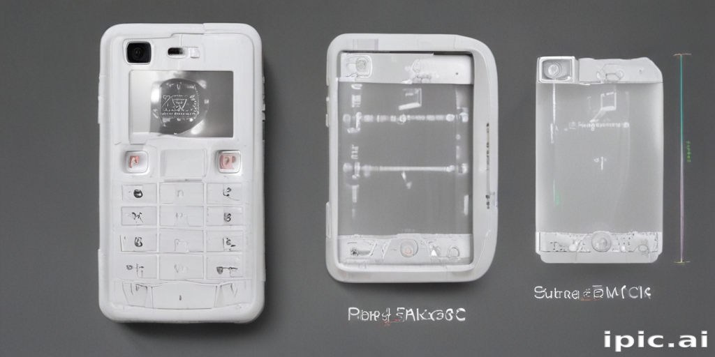 Conceptual Design of a Futuristic White Mobile Phone with Unique Features