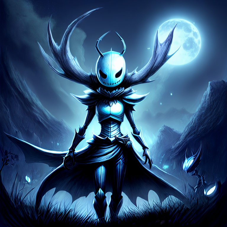 hollow knight in human version 2D me
