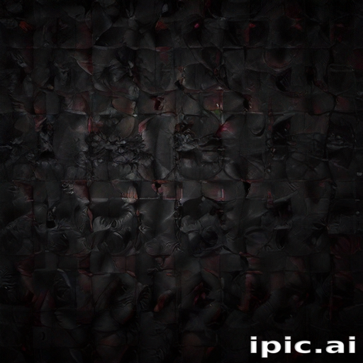 Abstract Dark Texture with Subtle Hints of Color and Depth