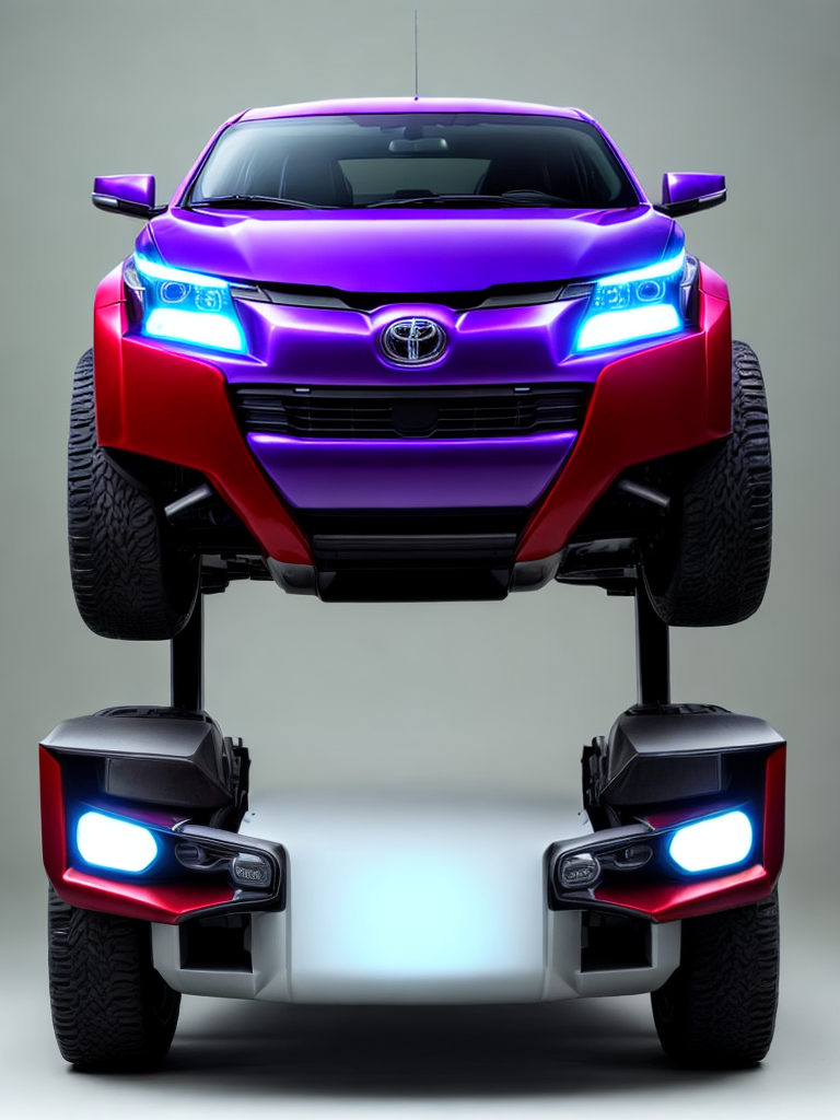 Transformer robot that turns into a Toyota Prius