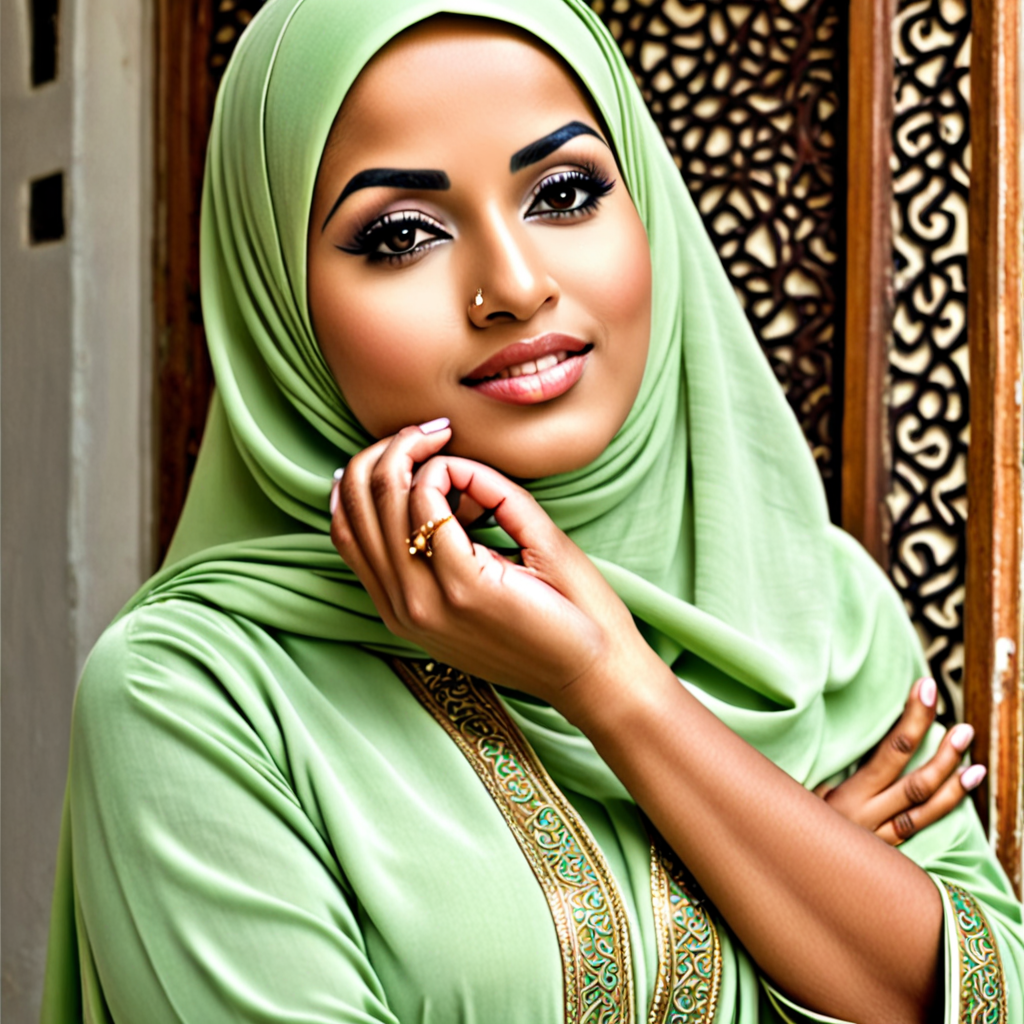 muslim woman making love