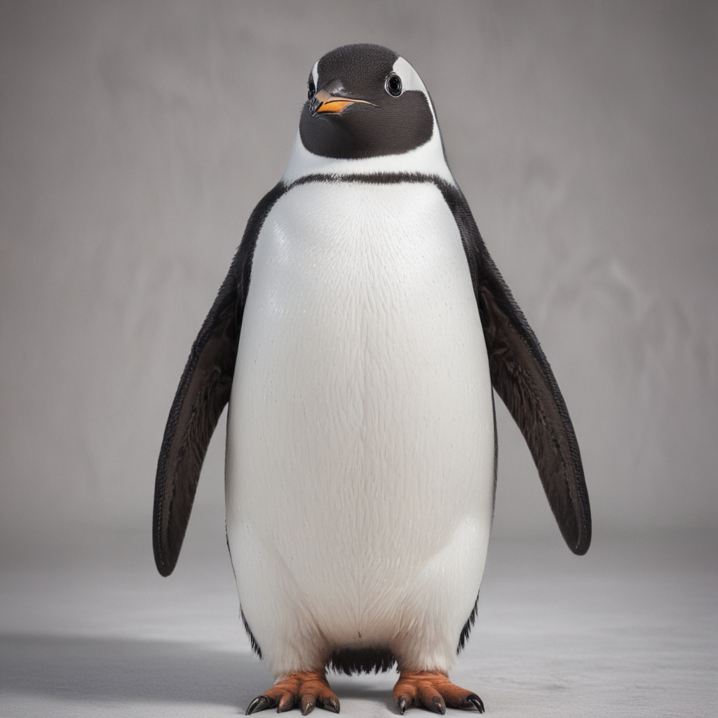 serious penguin tai and coat