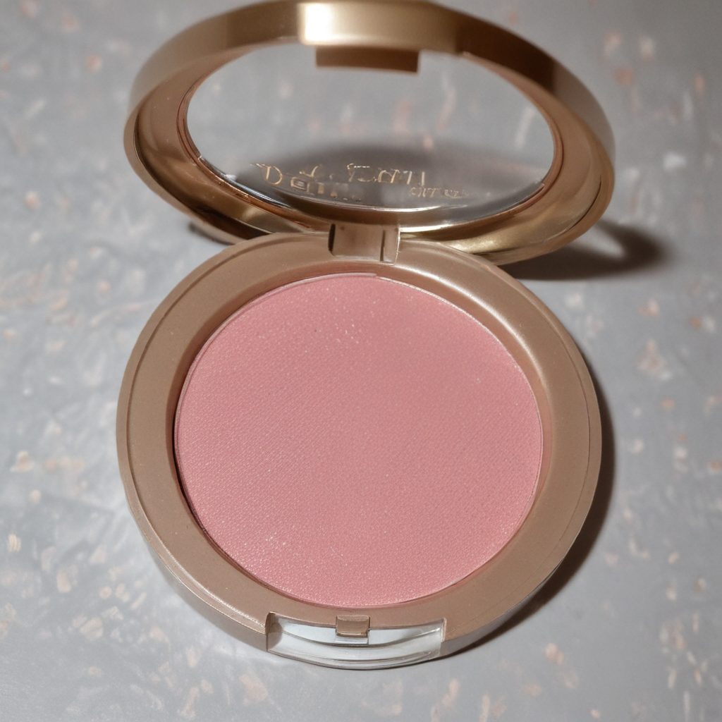 A Soft Pink Blush Compact Perfect for Adding a Natural Glow