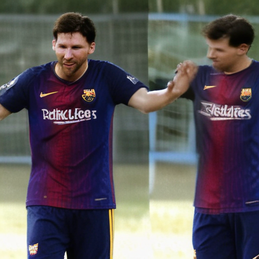 Lionel Messi dancing