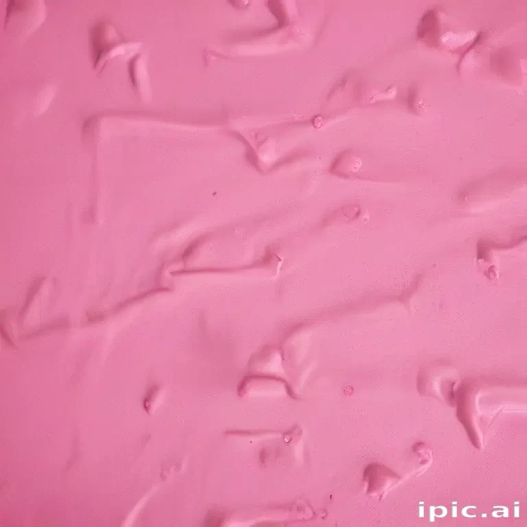 Textured Surface of Soft Pink Material with Unique Patterns and Depth