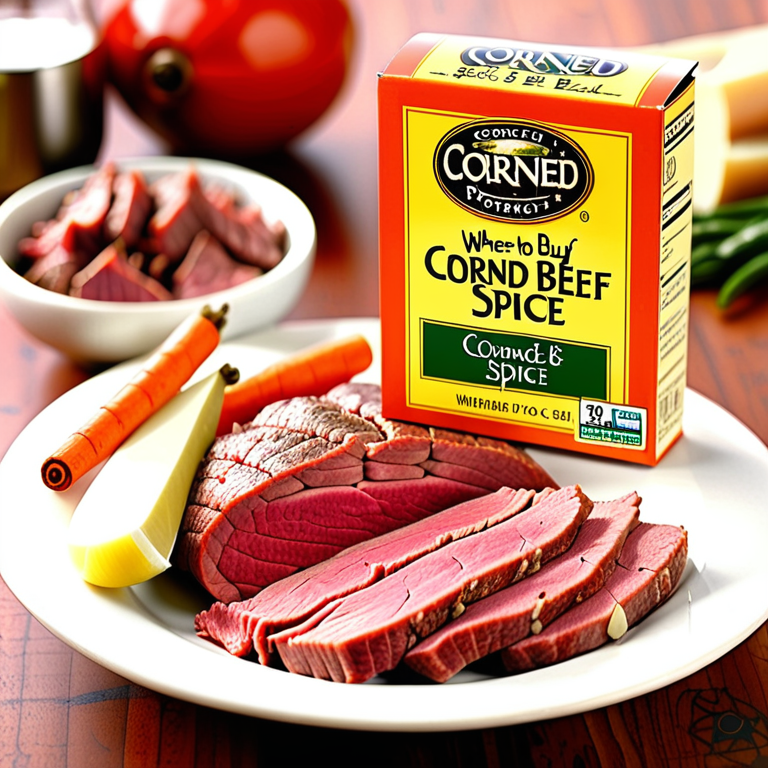 Delicious Corned Beef Spice Pack for Flavorful Meal Preparation and Cooking