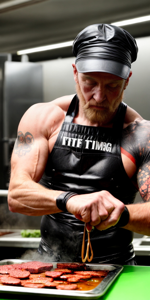 he spent most of his time doing something called 'beating meat.'