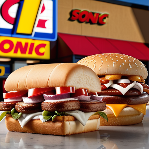 Delicious Assortment of Mouthwatering Burgers from Sonic Drive-In ...