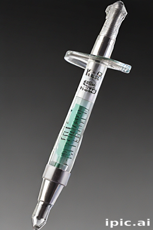 Clear Syringe with Measurement Markings and Unique Handle Design for ...