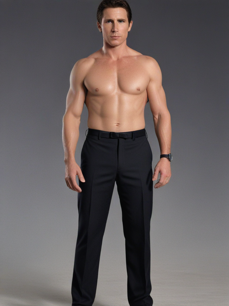 Christian bale as james bond, full body