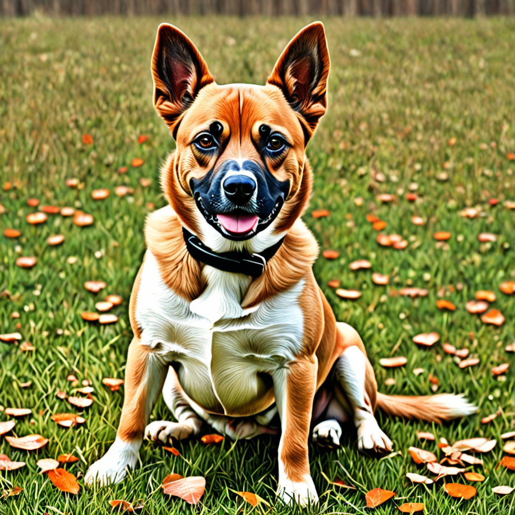 create a realistic dog photo