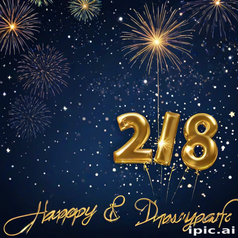 Celebrating New Beginnings with Joyful Fireworks for Year 218!