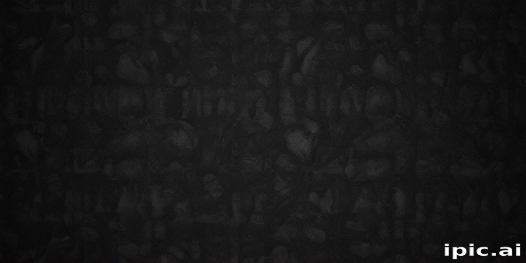 Intricate Patterns of Darkness: A Deep Exploration of Shadows and Textures