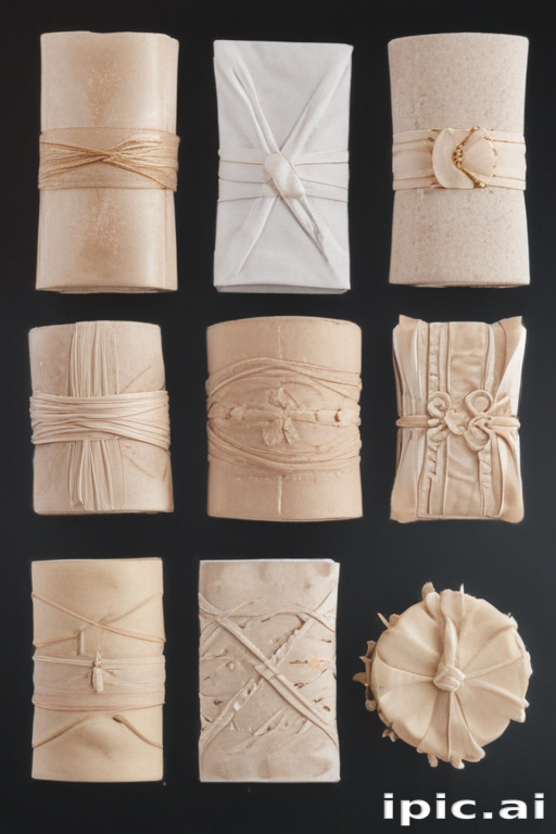 Artfully Wrapped Textiles Displaying Unique Knotting Techniques and ...