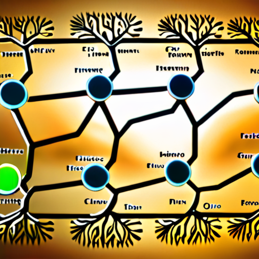 a design showing the interconnectedness of different branches of science