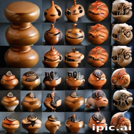 Collection of Unique and Artistic Ceramic Pots with Diverse Shapes and ...