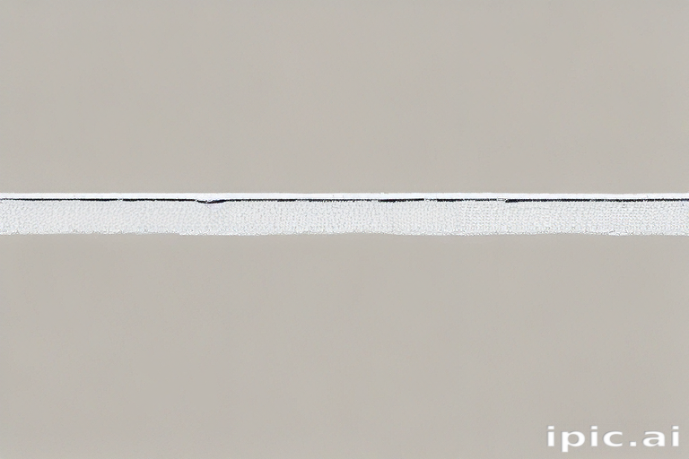 Minimalistic Abstract Artwork Featuring a Single Horizontal Line on ...