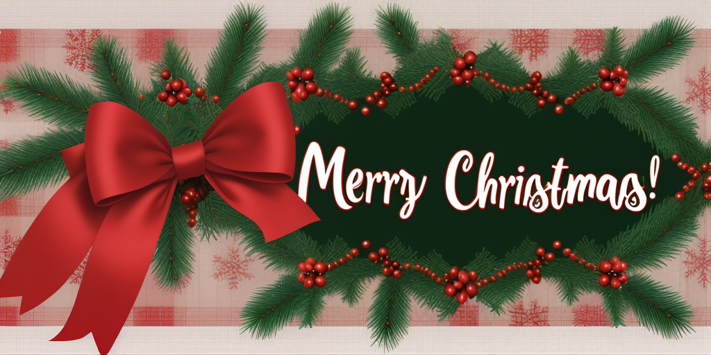 Festive Greetings of Joy and Cheer for a Merry Christmas Celebration!
