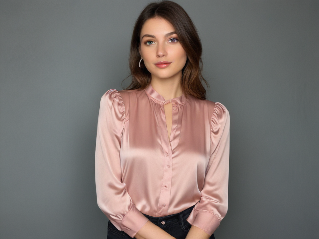 satin blouse