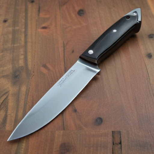 a very sharp steak knife