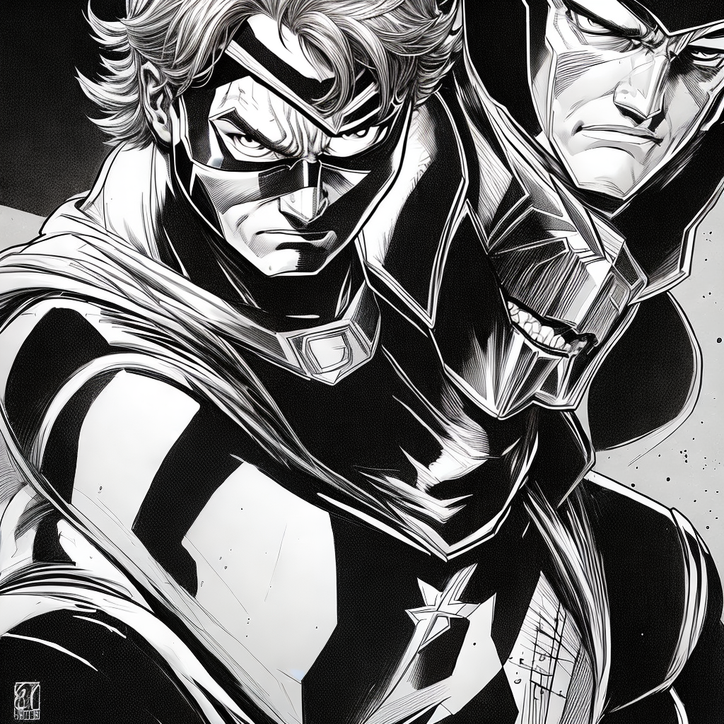 cheers. close-up. comic book. sketch style. black and white.