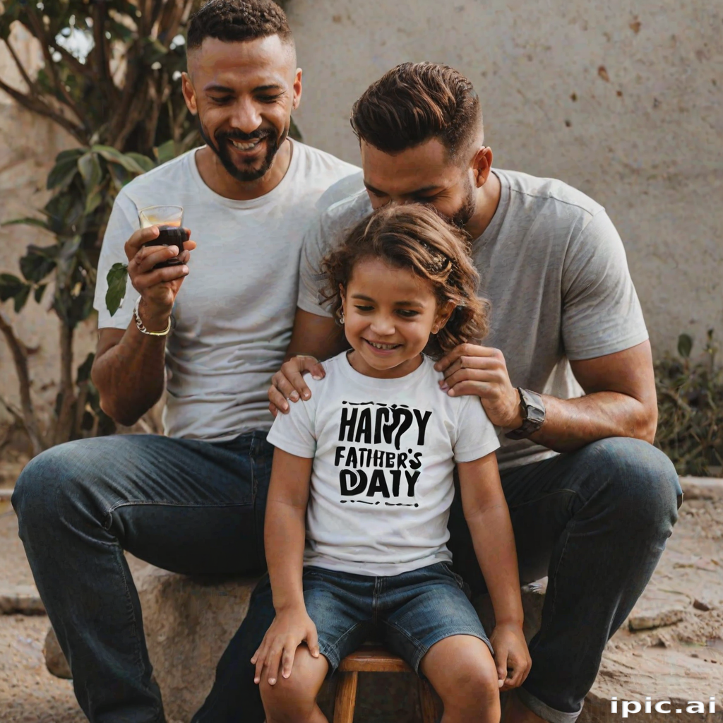 Celebrating Father's Day: Joyful Moments with Two Dads and Their Child