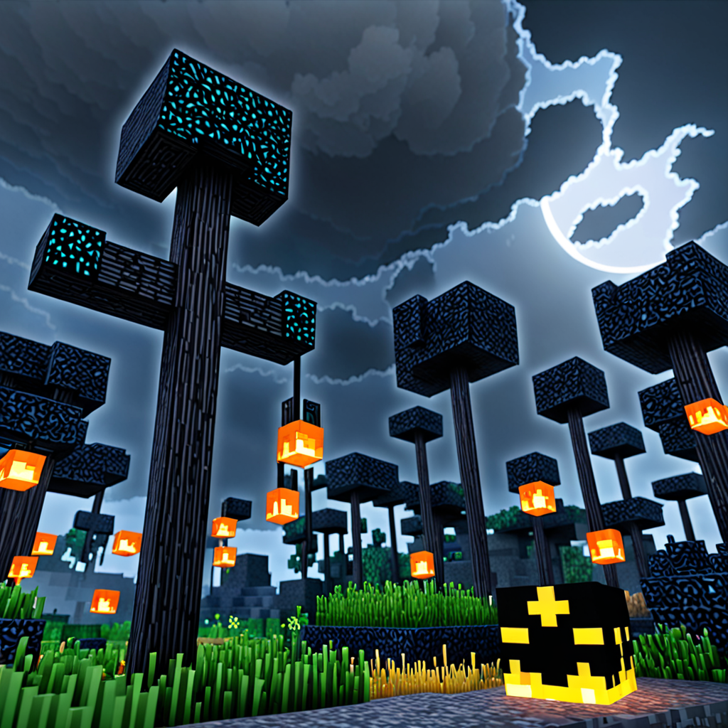 realistic wither storm, Minecraft storymode