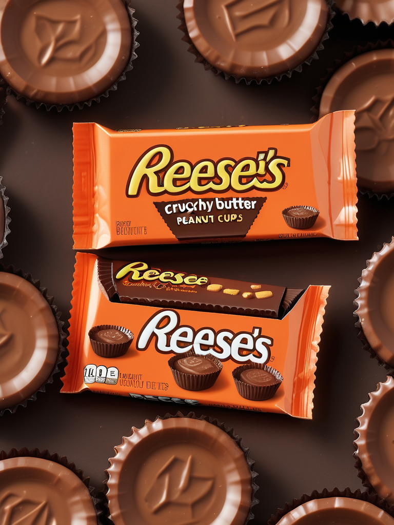 Deliciously Indulgent Reese's Crunchy Butter Peanut Cups for Sweet Treat Lovers.