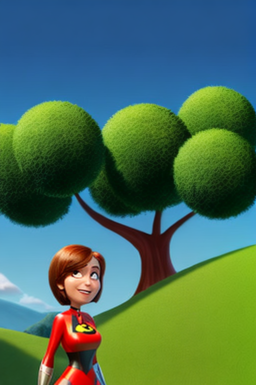 Helen Parr, Pixar The Incredibles original 3d animation style. Helen's ...