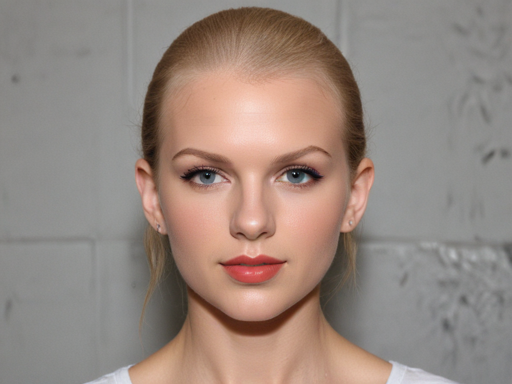 Taylor swift bald in prison orange