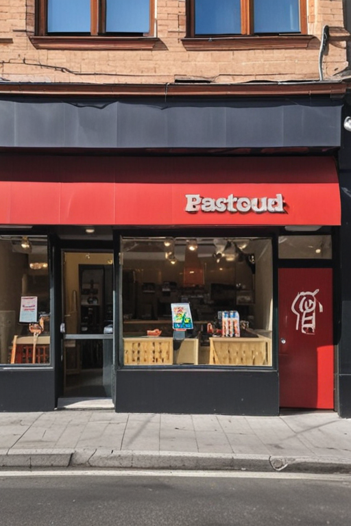 Façade fast food