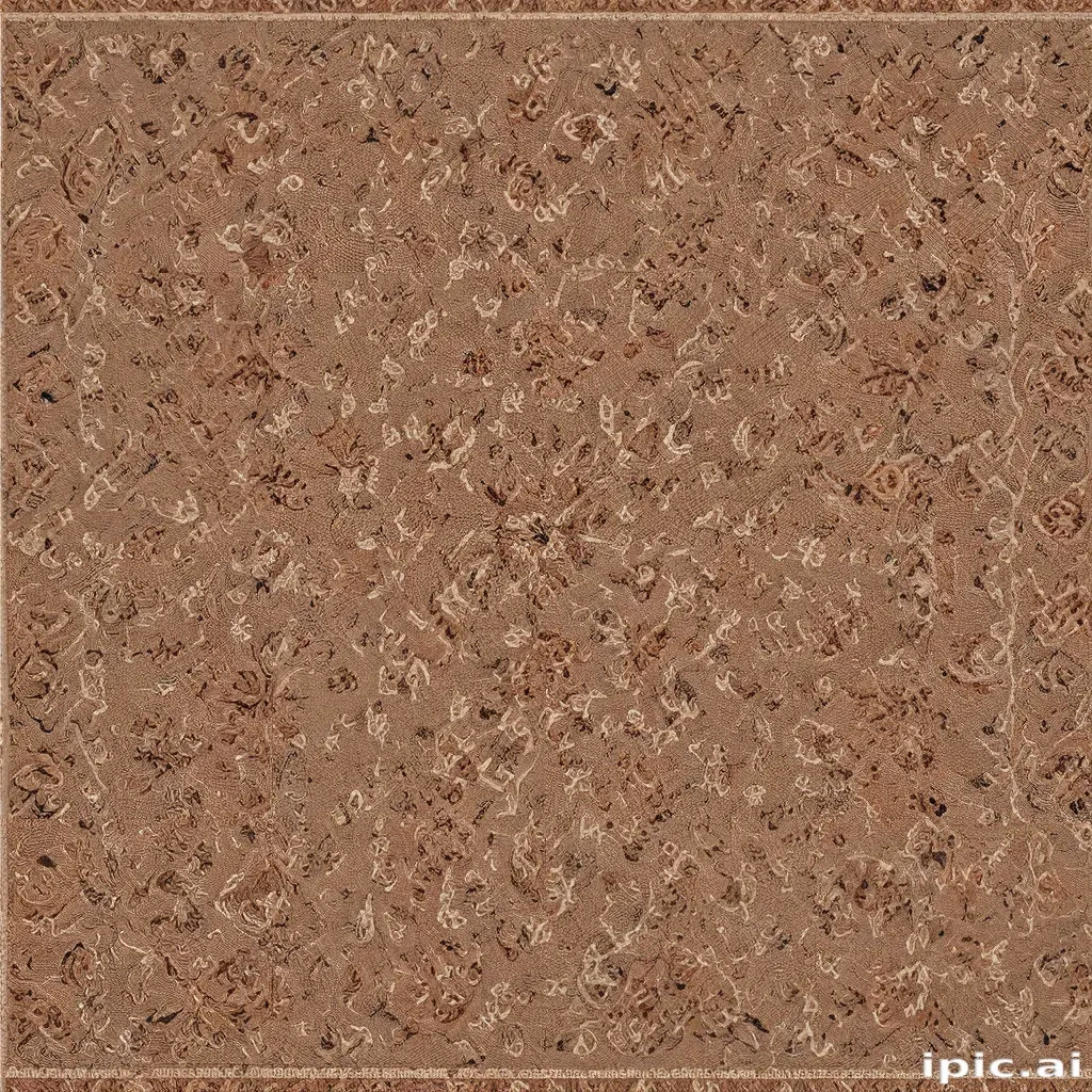 Intricate Floral Patterns on a Rich Brown Background in Elegant Design