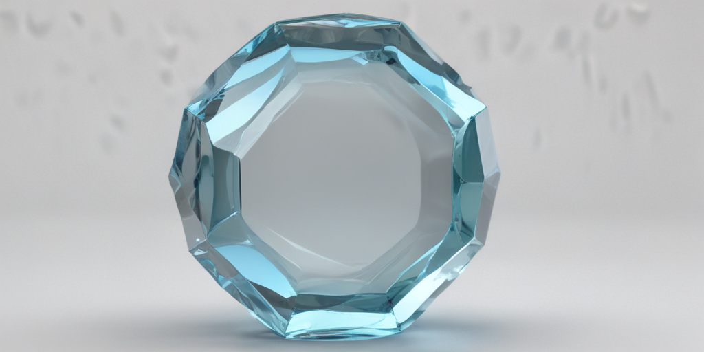 Radiant Blue Gemstone Sparkling Elegantly Under Soft Ambient Lighting ...
