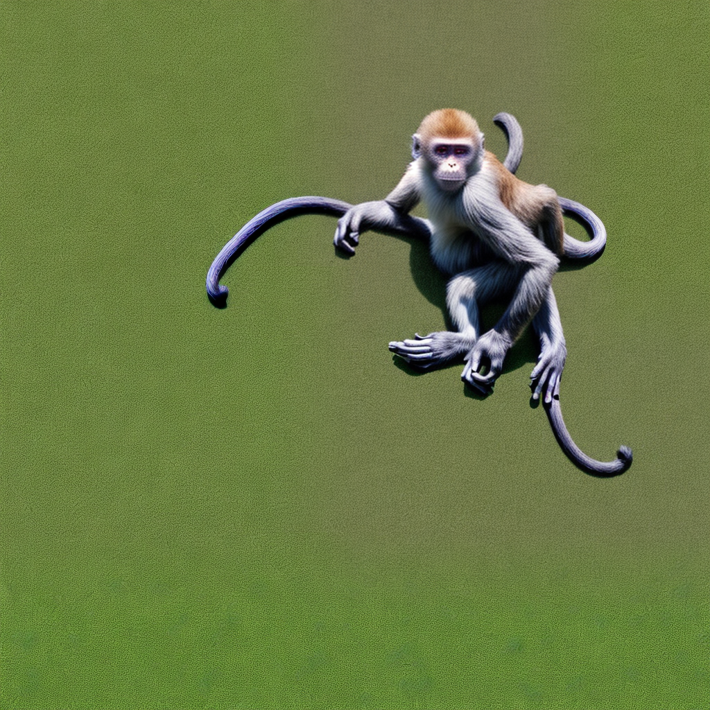 Elegant monkey