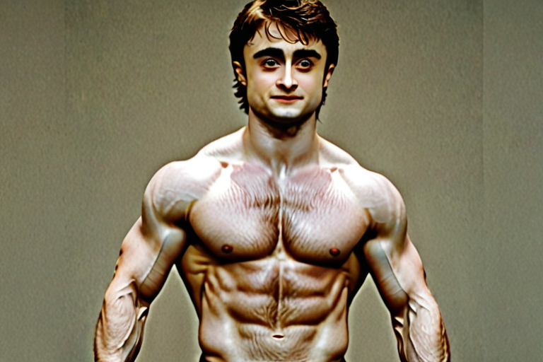 Daniel Radcliffe muscle growth