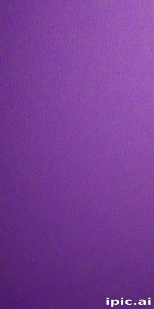 A Vibrant and Smooth Purple Wall with a Textured Finish.