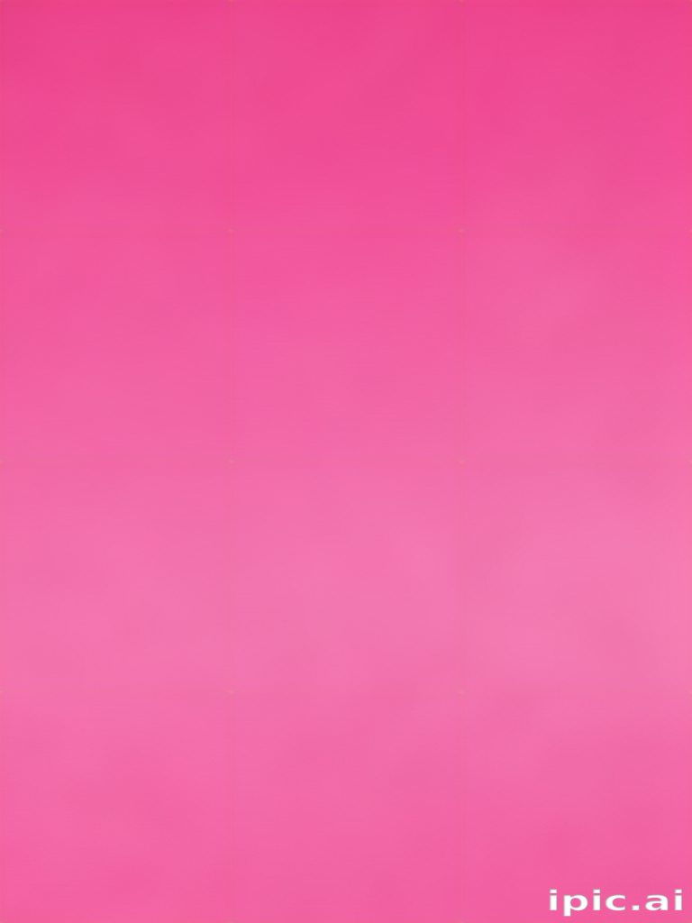 Vibrant Pink Background Perfect for Various Creative and Design Projects