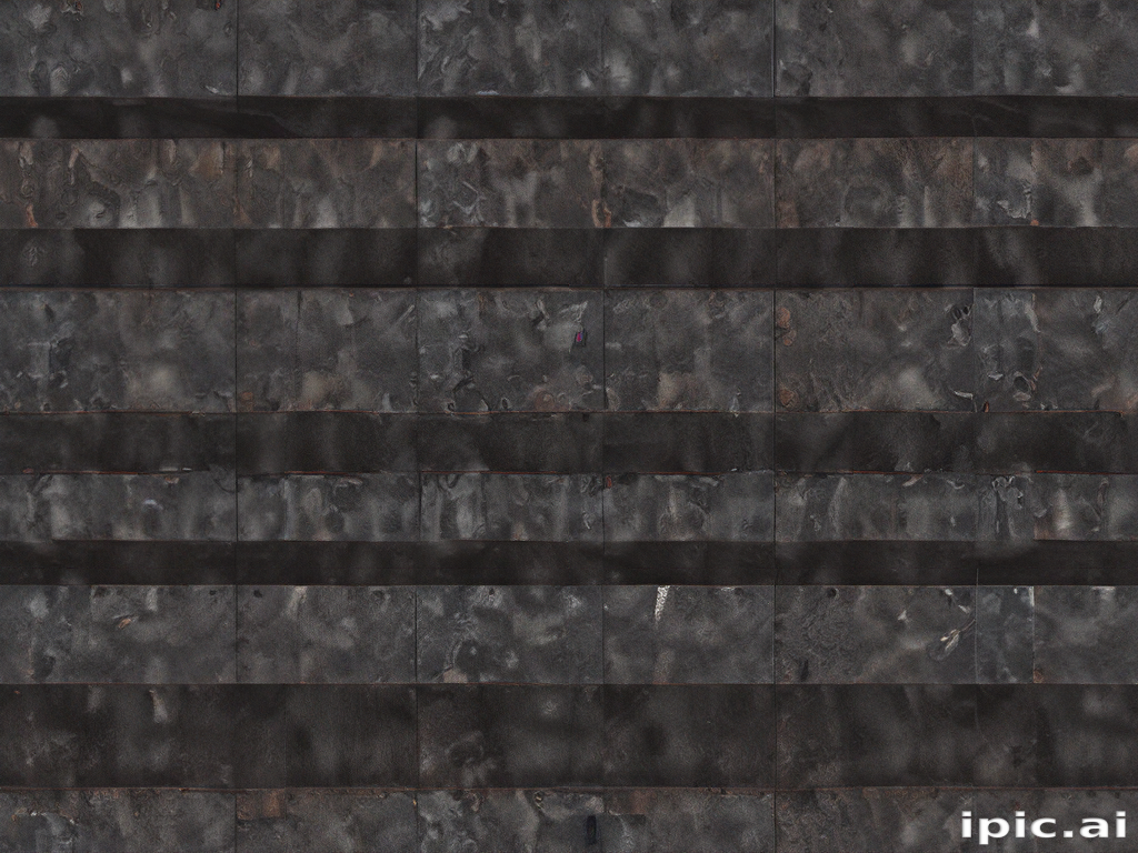 Abstract Black Textured Pattern Featuring Varied Shades and Layered Designs