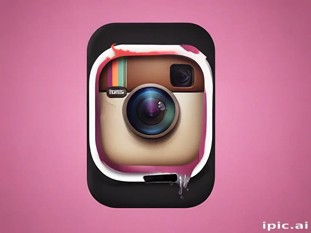 Colorful and Creative Representation of the Iconic Instagram Logo Design