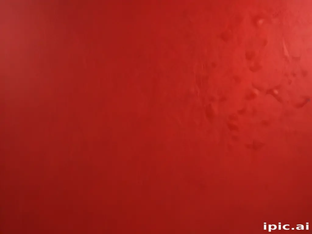 Vibrant Red Background with Subtle Textures and Water Droplets for ...