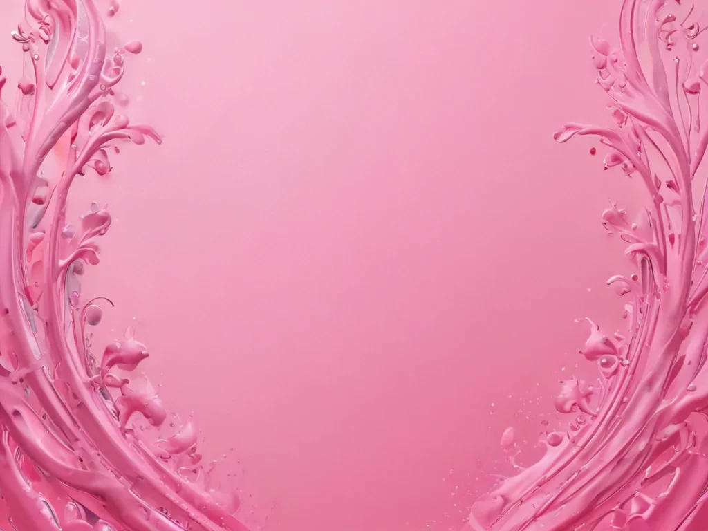 Vibrant Pink Liquid Swirls Creating a Playful and Dynamic Background ...