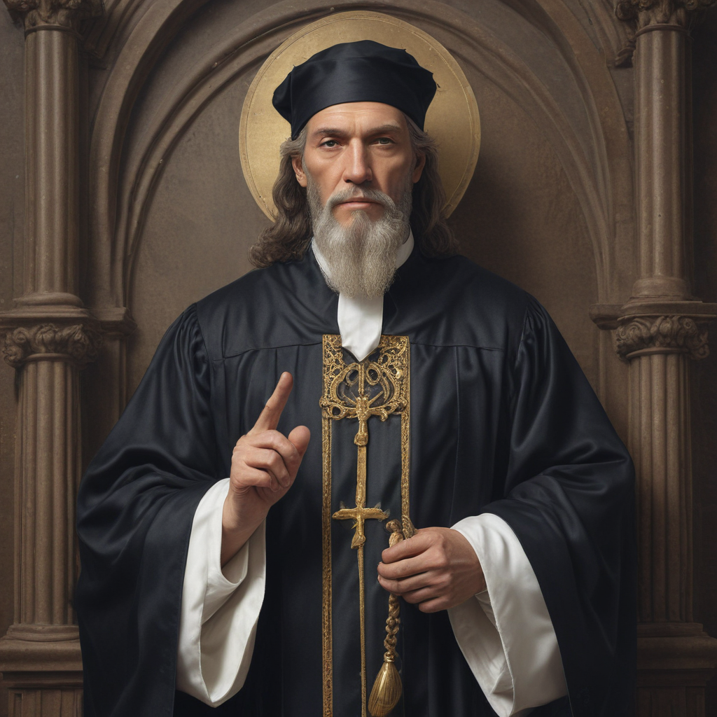 high detailed Saint Judge image